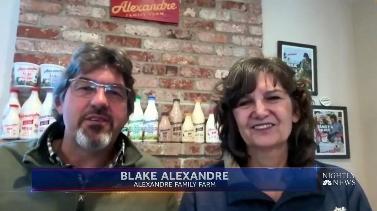 NBC News Interviews the Alexandres about New USDA Rules for Organics ...