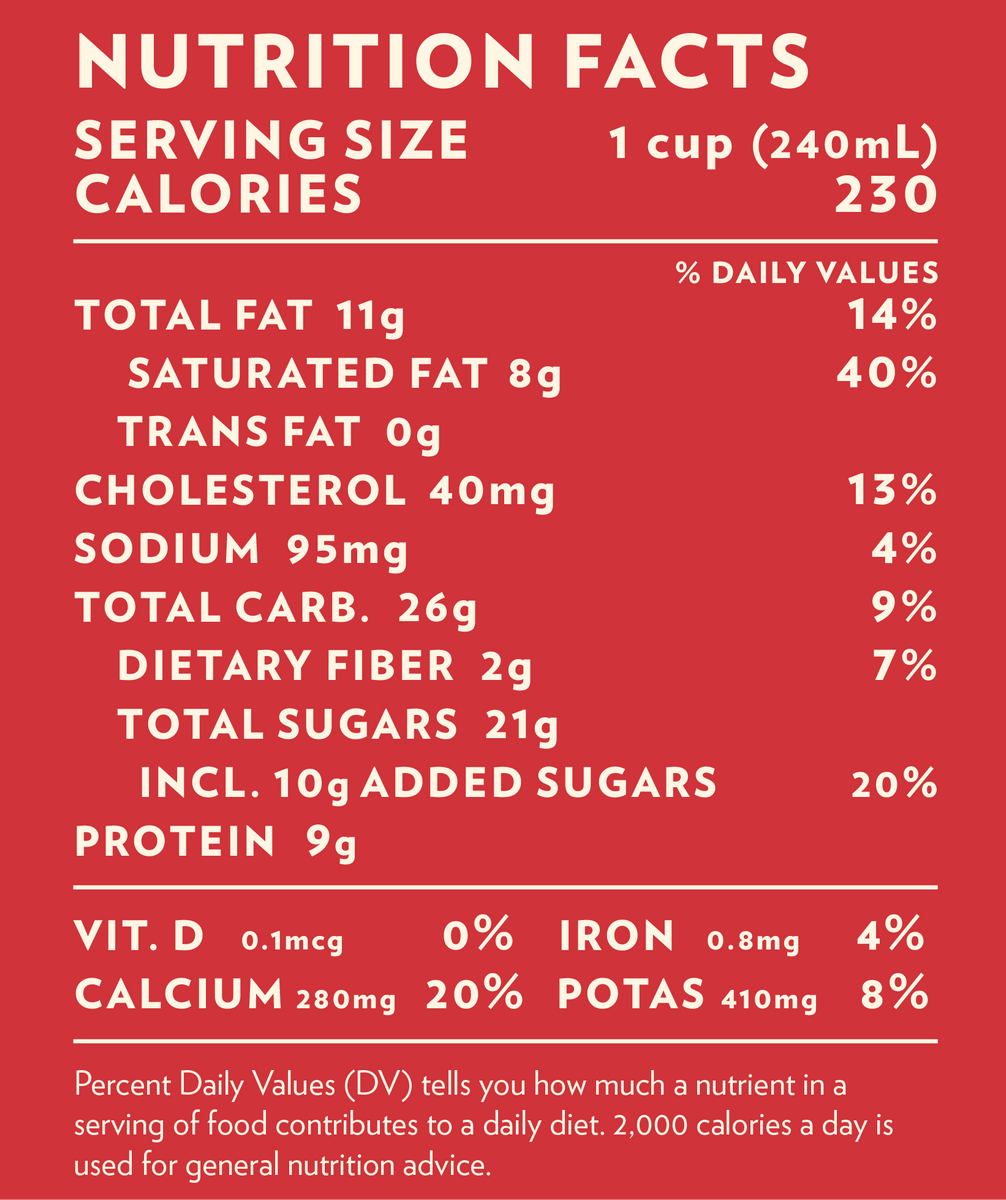 Eco Dairy Chocolate Milk, A2/A2, Organic, Regenerative – Alexandre ...